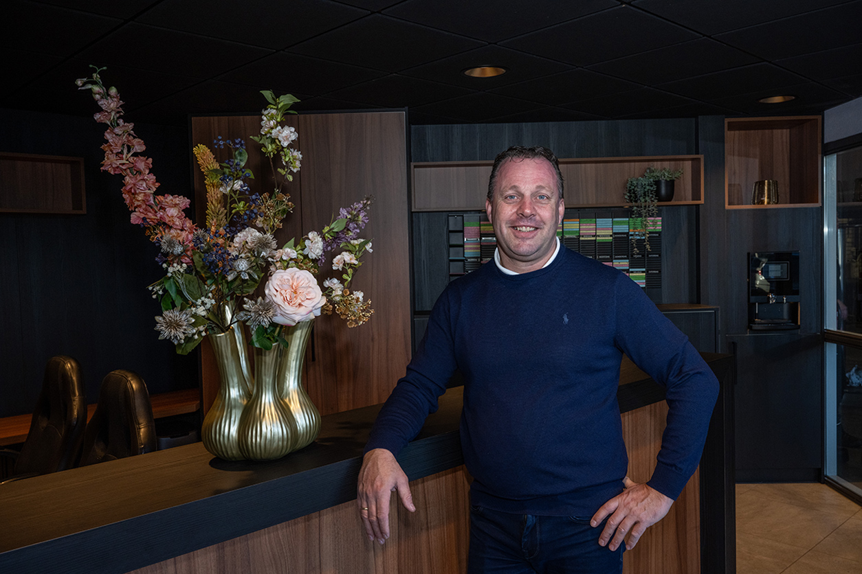 Een hotelchique receptie voor Oving Auto's - Unique by Martine